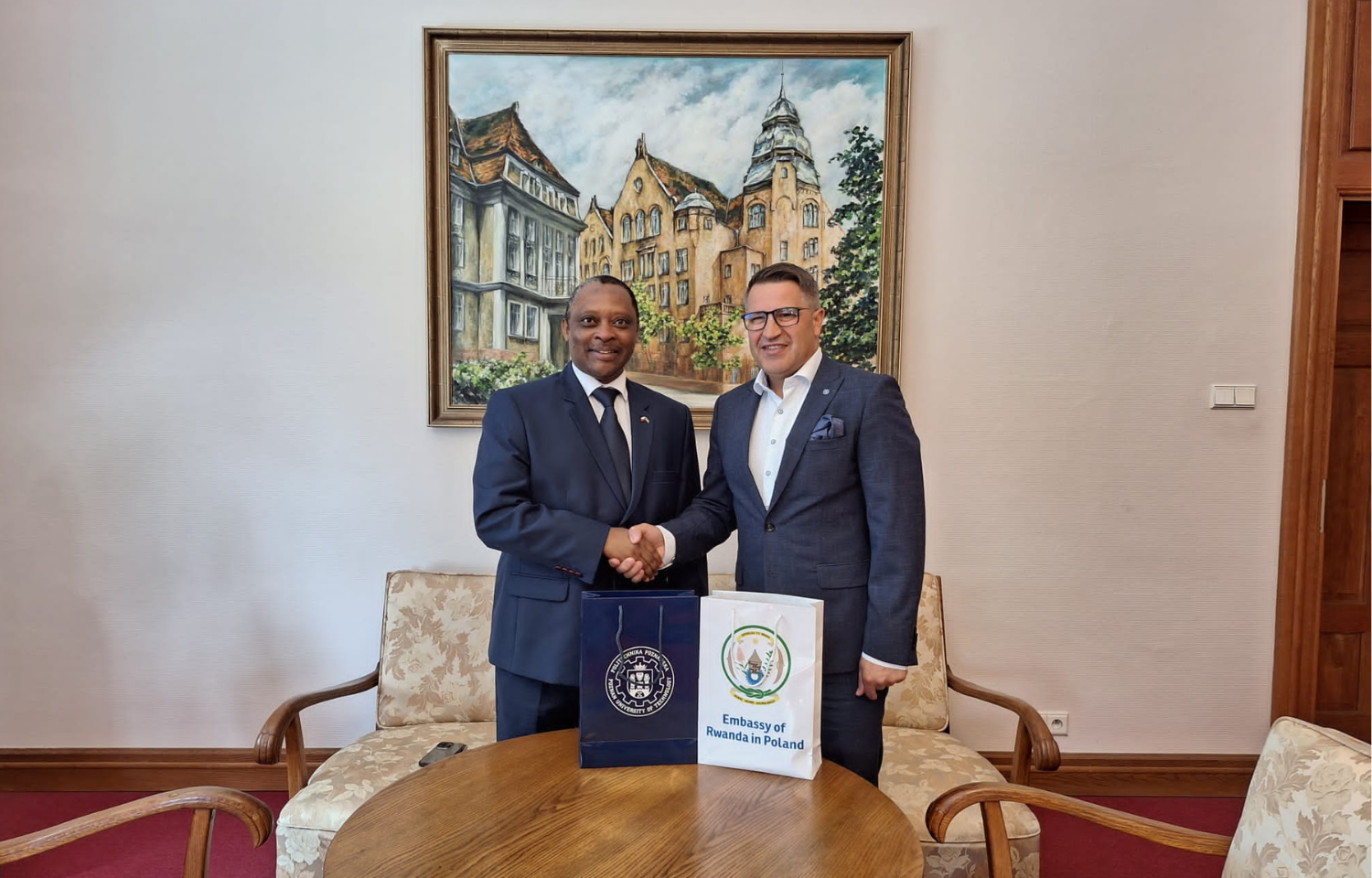 RWANDA AMBASSADOR AT PUT | Politechnika Poznańska