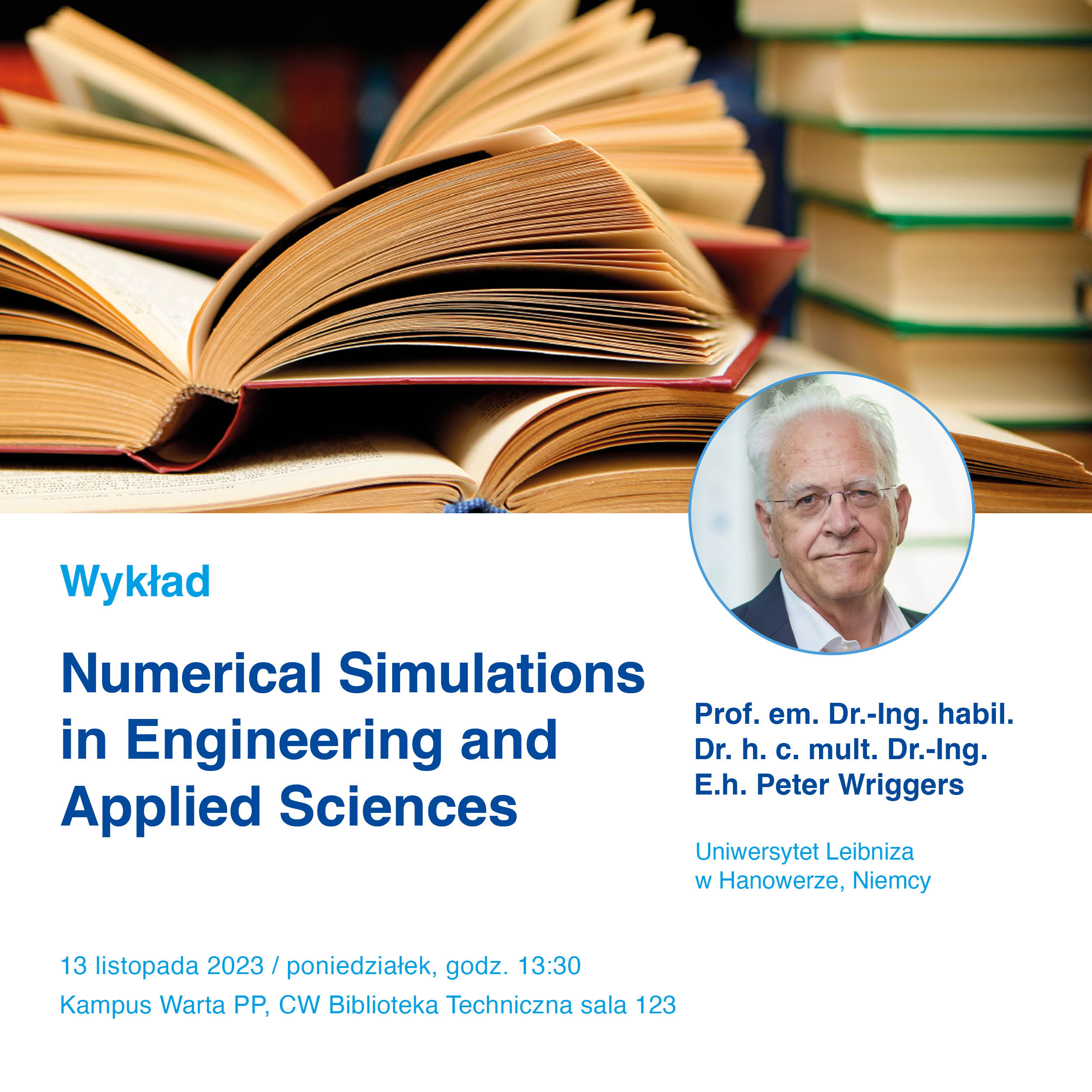 Wykład otwarty "Numerical Simulations in Engineering and Applied ...